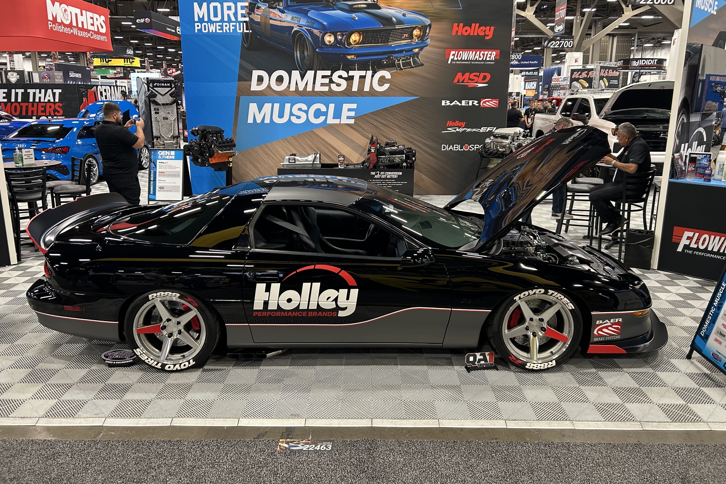 Holley Debuts LT4-Swapped 1995 Camaro Build At SEMA 2025